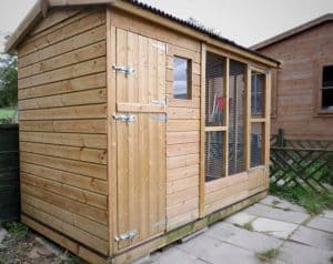 Rabbit Sheds - The Ultimate Outdoor Bunny Hutch With Pictures